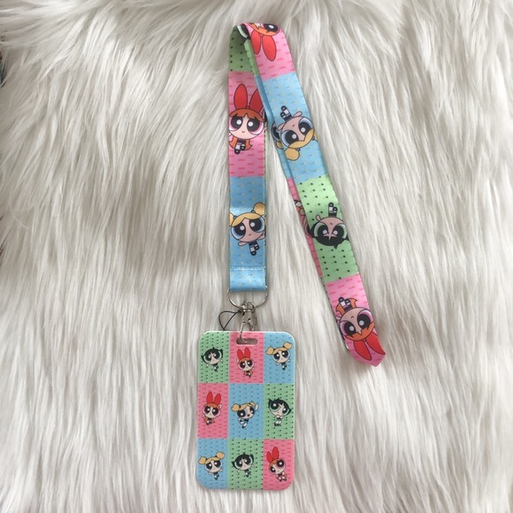 Powerpuff Girls | Accessories | Powderpuff Girls Lanyard With Id Card ...